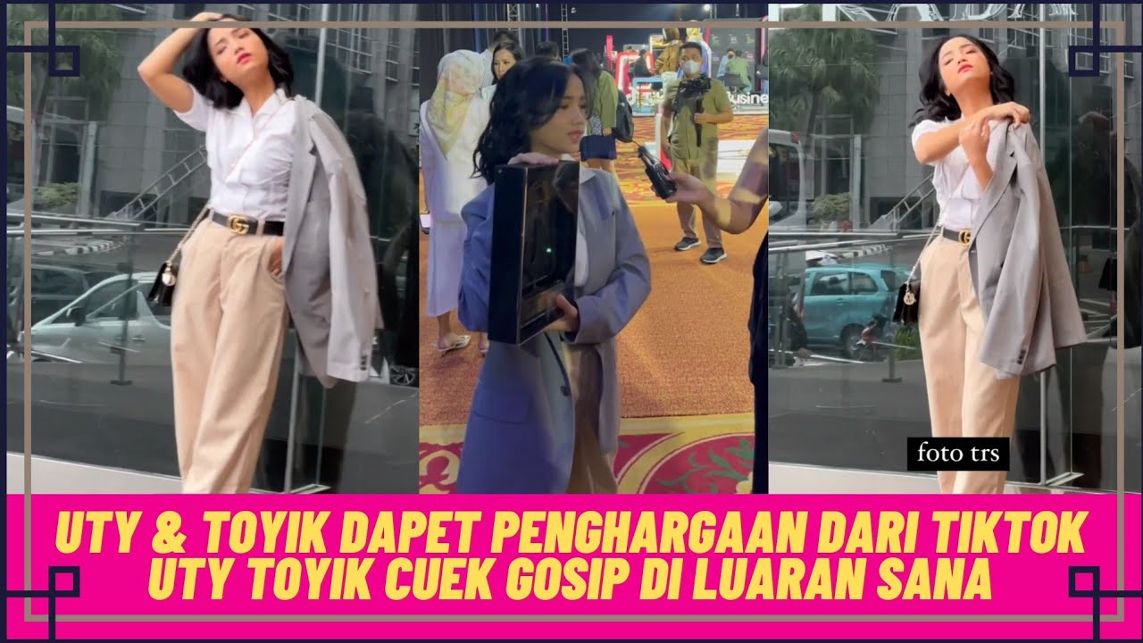 Terbaru!!! Uty & Toyik Dapet Penghargaan Dari Tiktok - YouTube