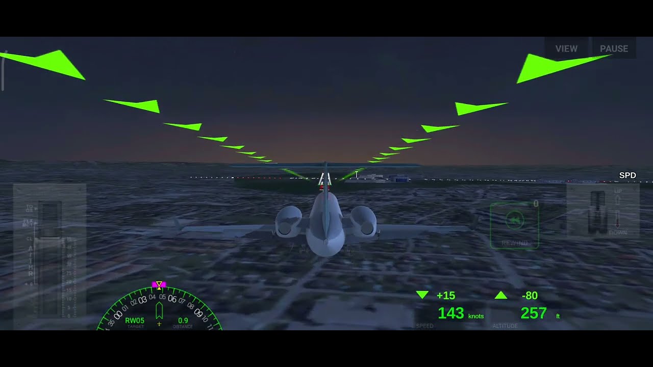 Airport Landing || Airline Commander Mobile game - YouTube