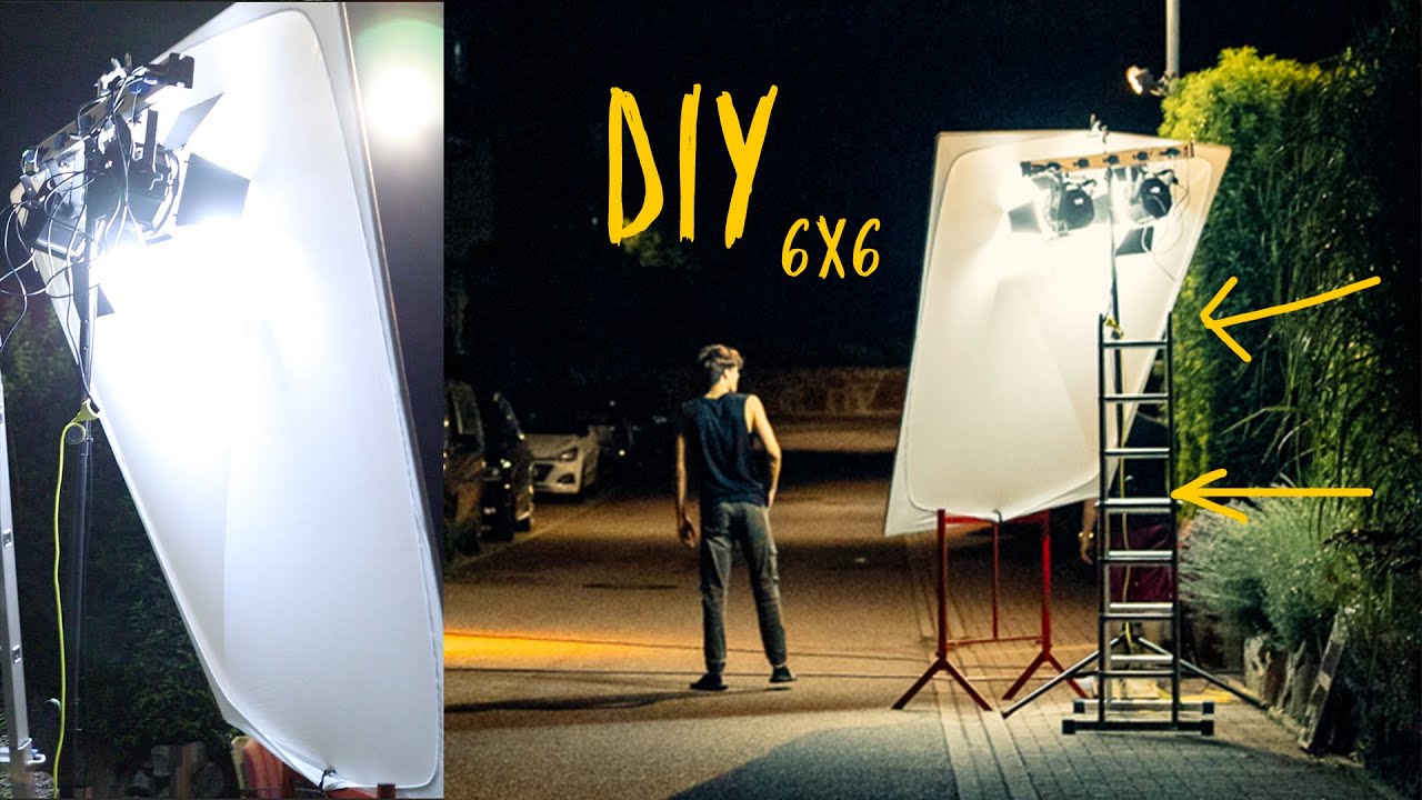DIY 6x6 Diffusion Frame (Lighting Essentials) - YouTube