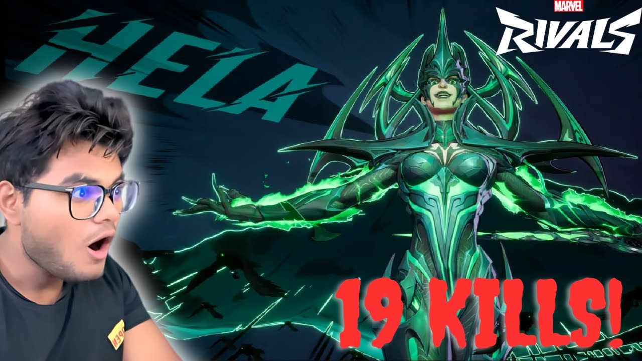 HELA Is Op Solo 19 Kills 🔴 MARVEL RIVALS Gameplay - YouTube