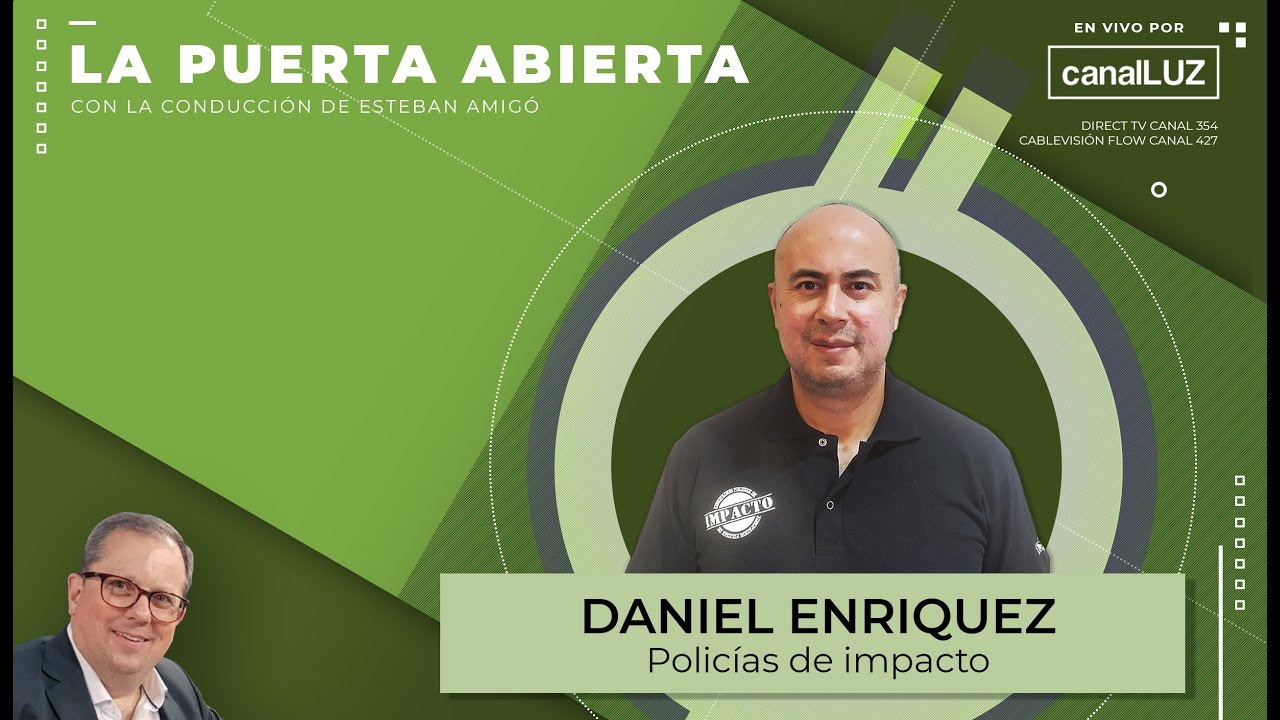 Entrevista a Daniel Enriquez - Policías de Impacto - YouTube