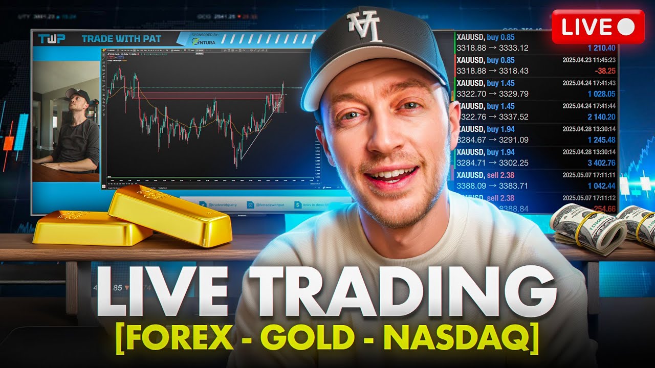 Live Trading Forex, Gold, And Nasdaq (FIRST EVER STREAM) - YouTube