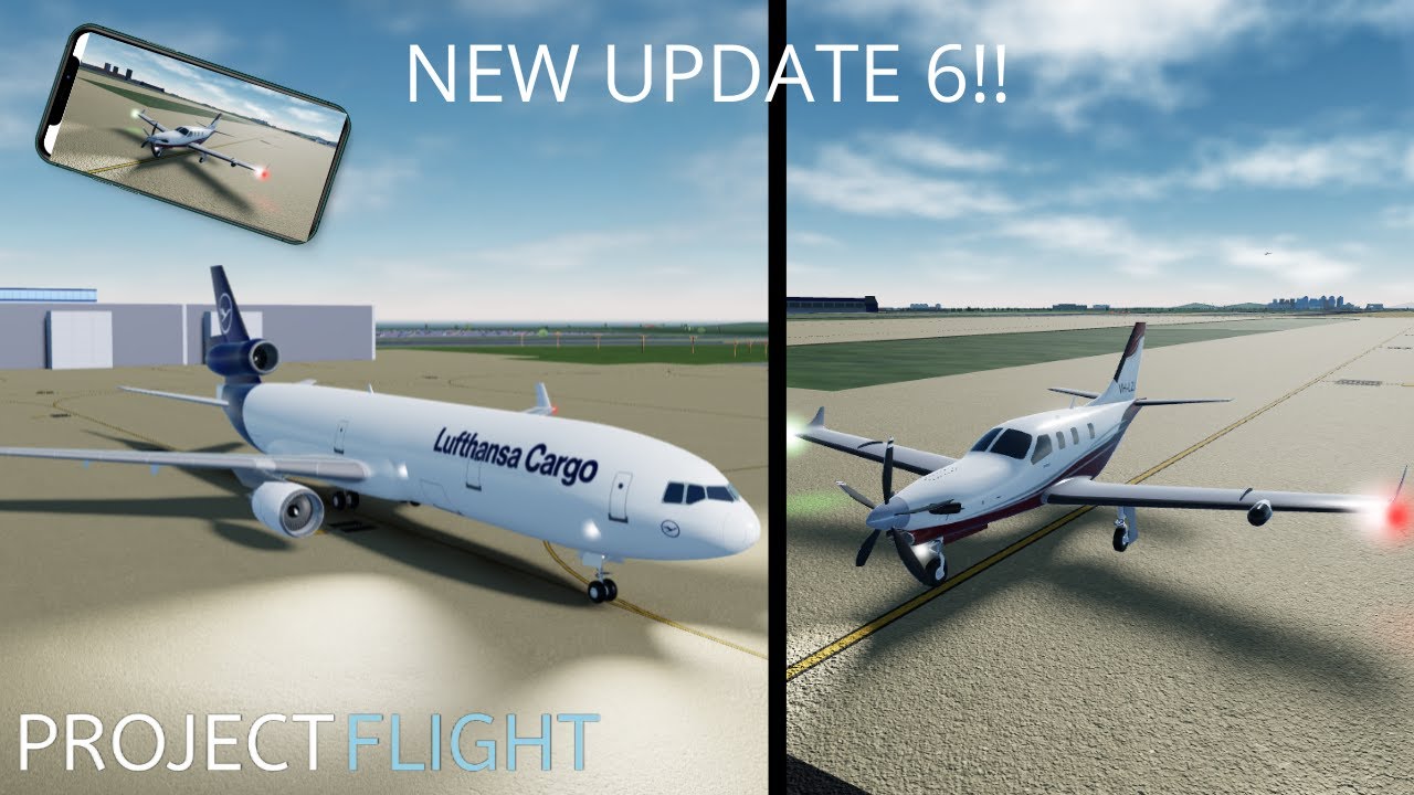 Project Flight NEW UPDATE 6 Review || Roblox Project Flight - YouTube