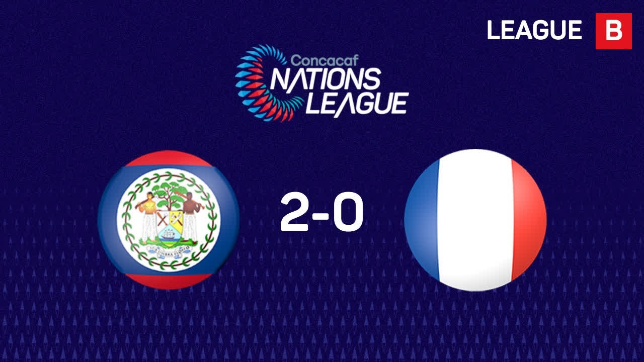 Don't miss the best plays of Belize's 2-0 win over French Guiana - YouTube