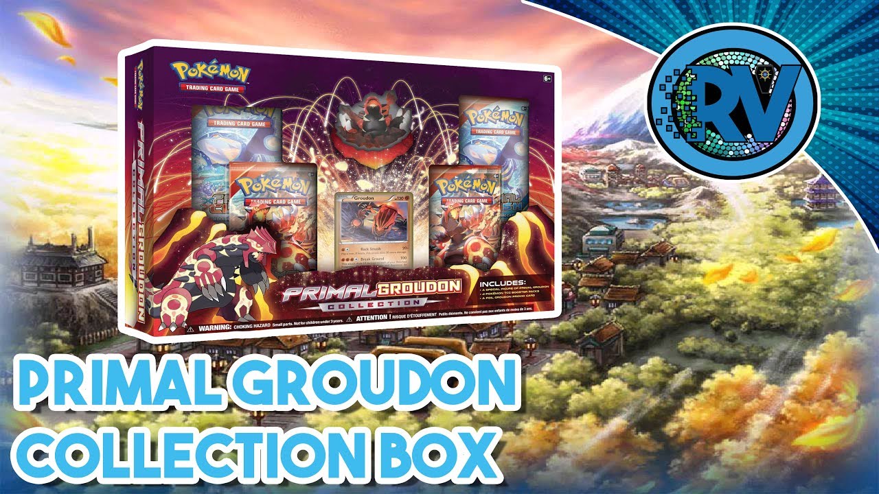 Pokemon Primal Groudon Box Opening - YouTube