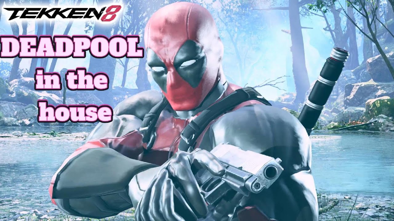 Victor in Deadpool Costume: Epic Showdown in Tekken 8! - YouTube