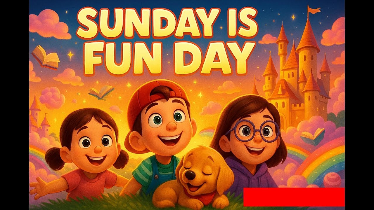 SUNDAY IS FUN DAY kids song | Kids Rhyme | Play Time song - YouTube