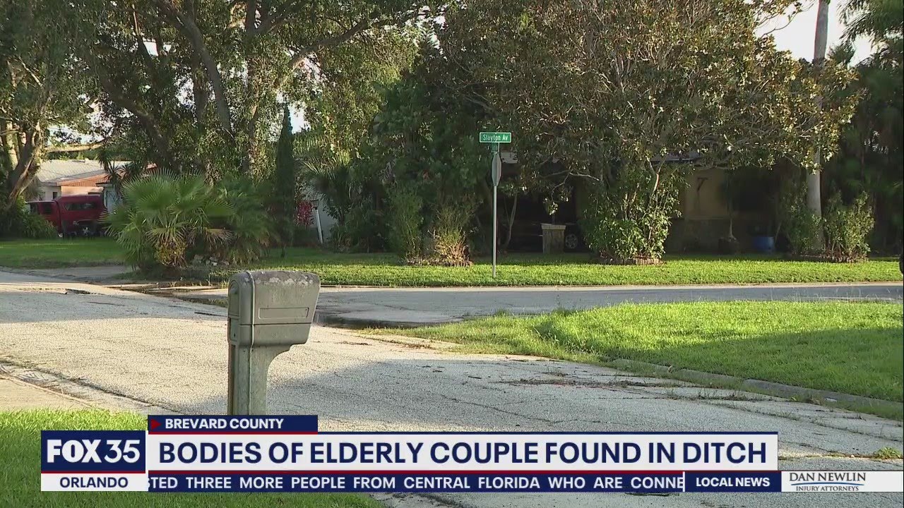Missing Florida couple in their 80s found dead in ditch - YouTube