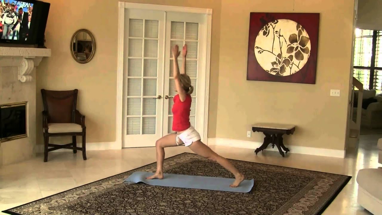 Ways to Workout at Home with Simple Yoga Exercises - YouTube
