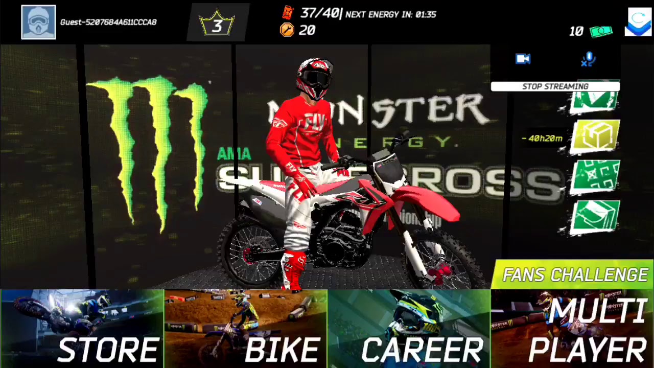 Supercross Game Ep 1 - YouTube