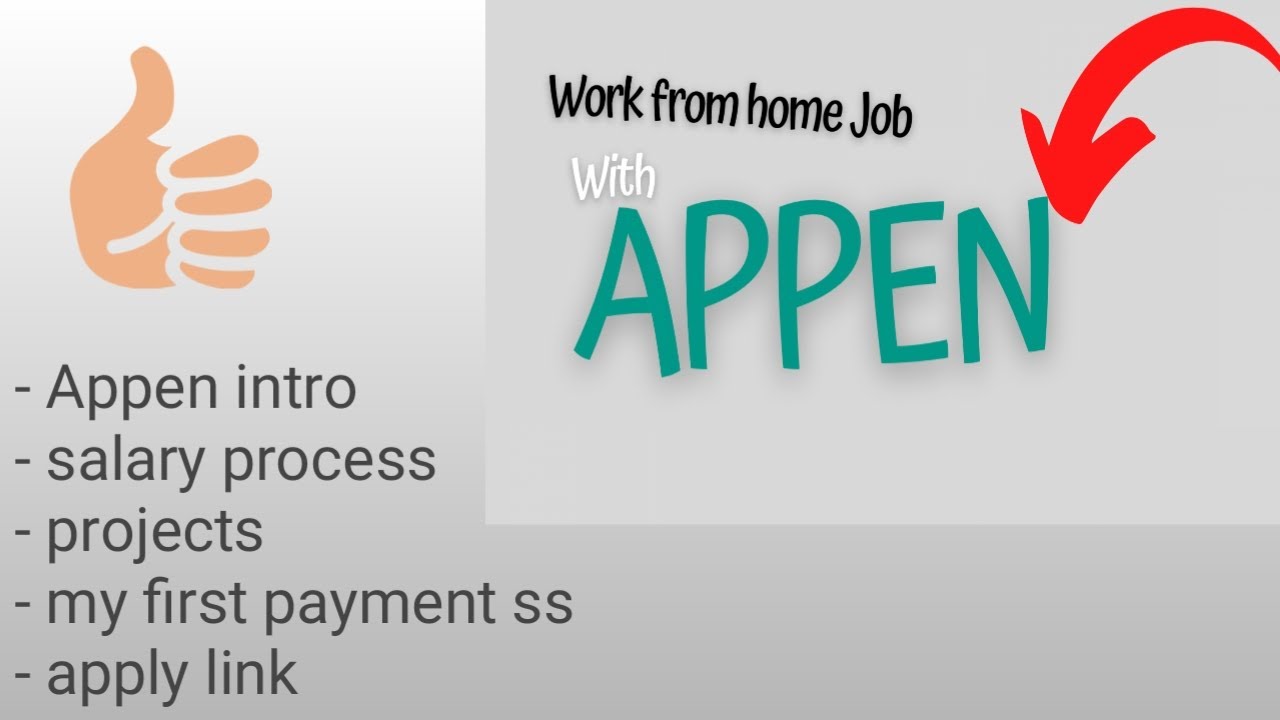 APPEN | Work From Home | PROJECTS | My first Payment - YouTube