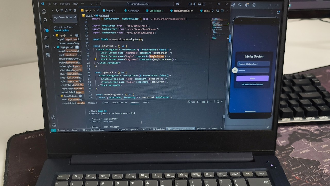 Creando MI PRIMERA APP desde CERO como PROGRAMADOR JUNIOR - YouTube