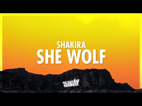 Shakira - She Wolf (Lyrics) (432Hz)