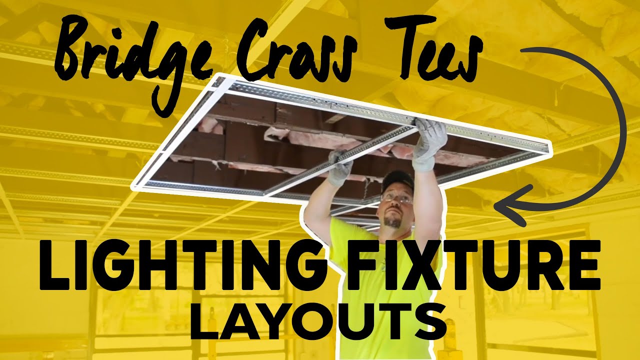 Bridge Cross Tees for Lighting Fixture Layouts | Armstrong Ceiling ...
