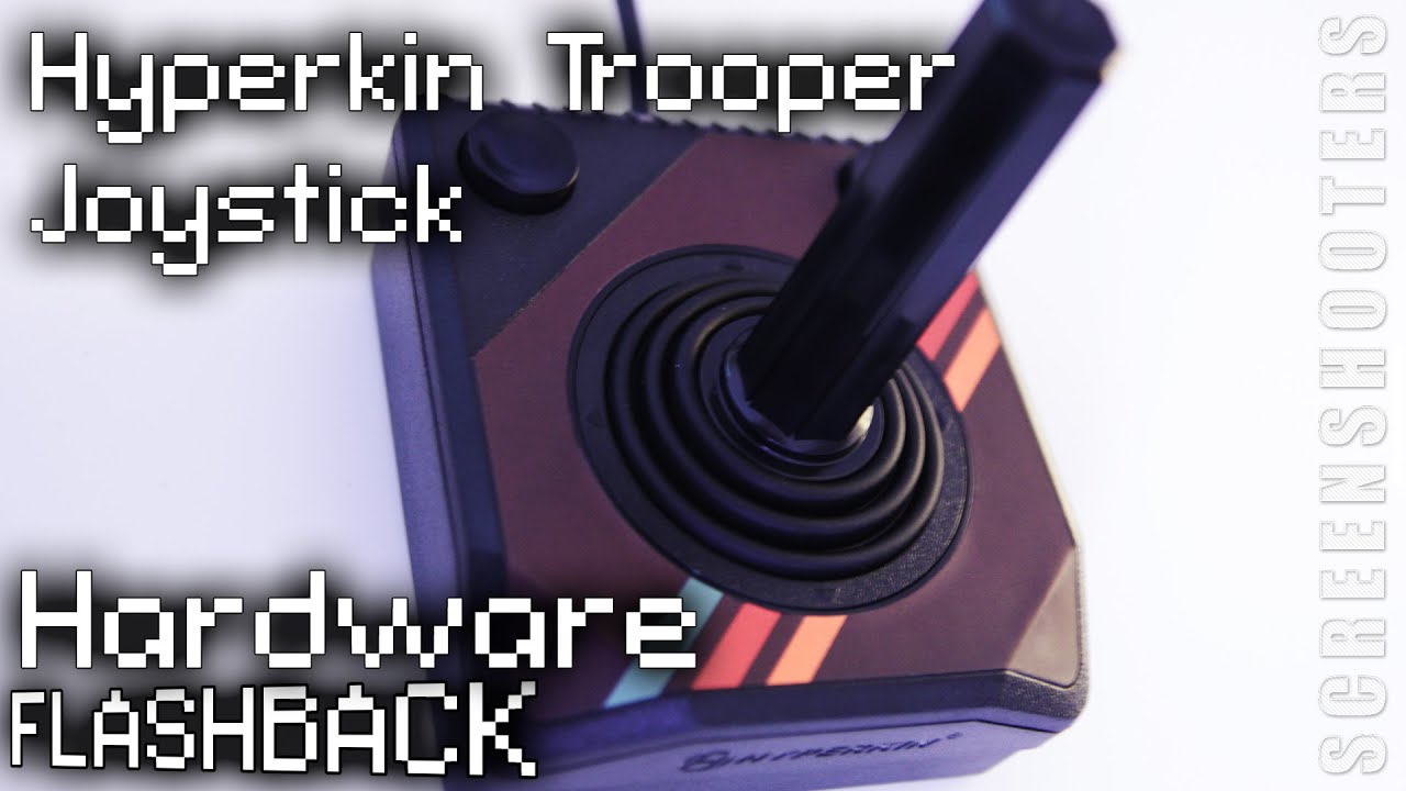 Flashback Hardware Hyperkin Trooper Joystick - YouTube