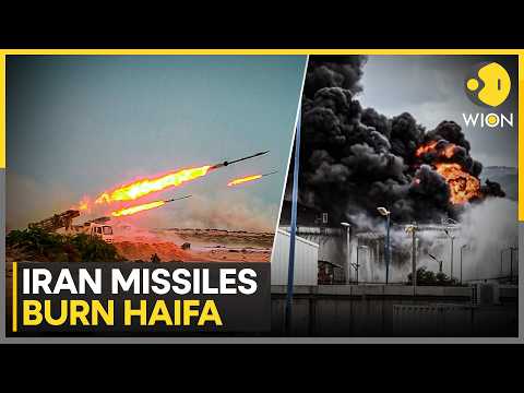 Iran Strikes Israel: Iranian Missiles Strike Israel’s Oil Hub, Explosions Shake Haifa Oil Refinery