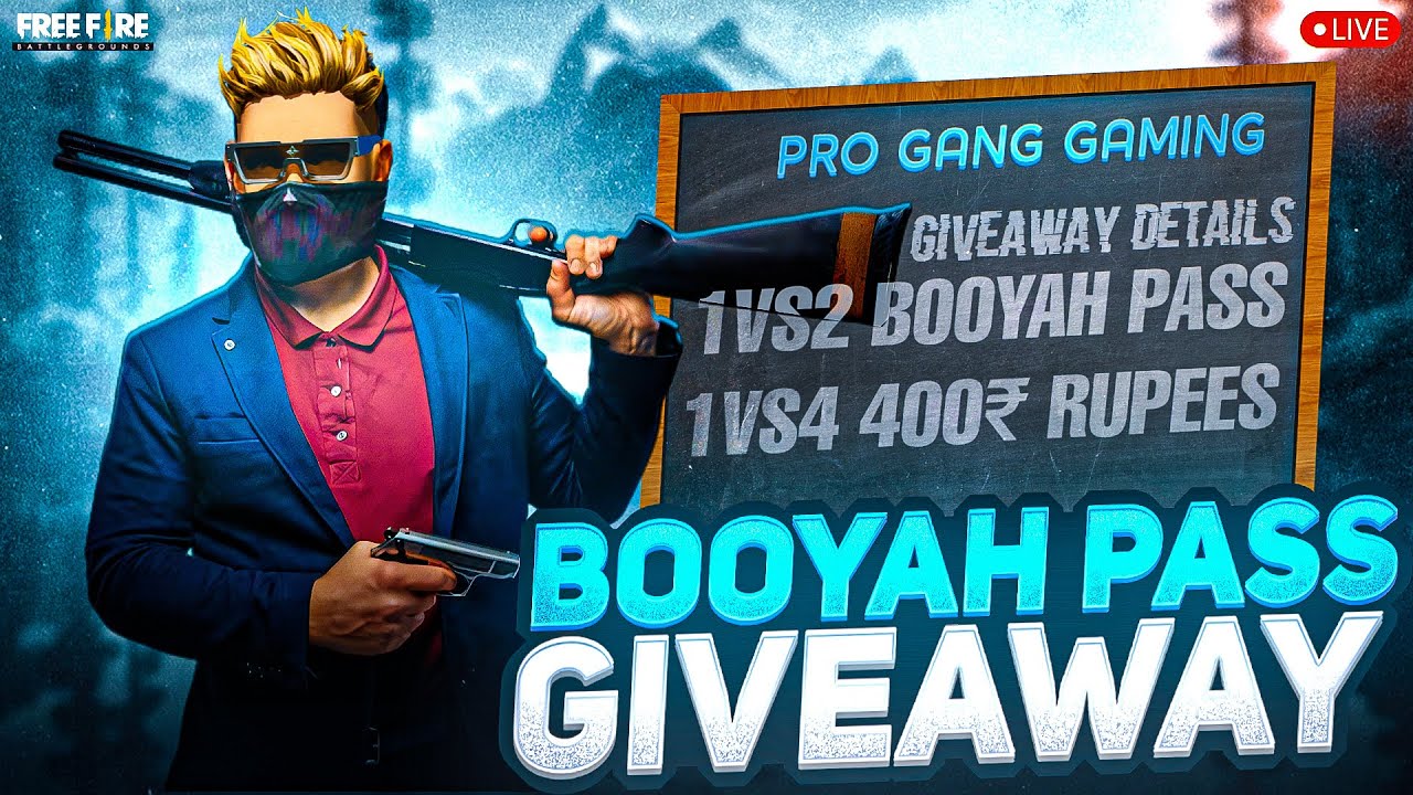 PRO GANG GAMENG LIVE GIVEAWAYS #100 #400 #gaming - YouTube