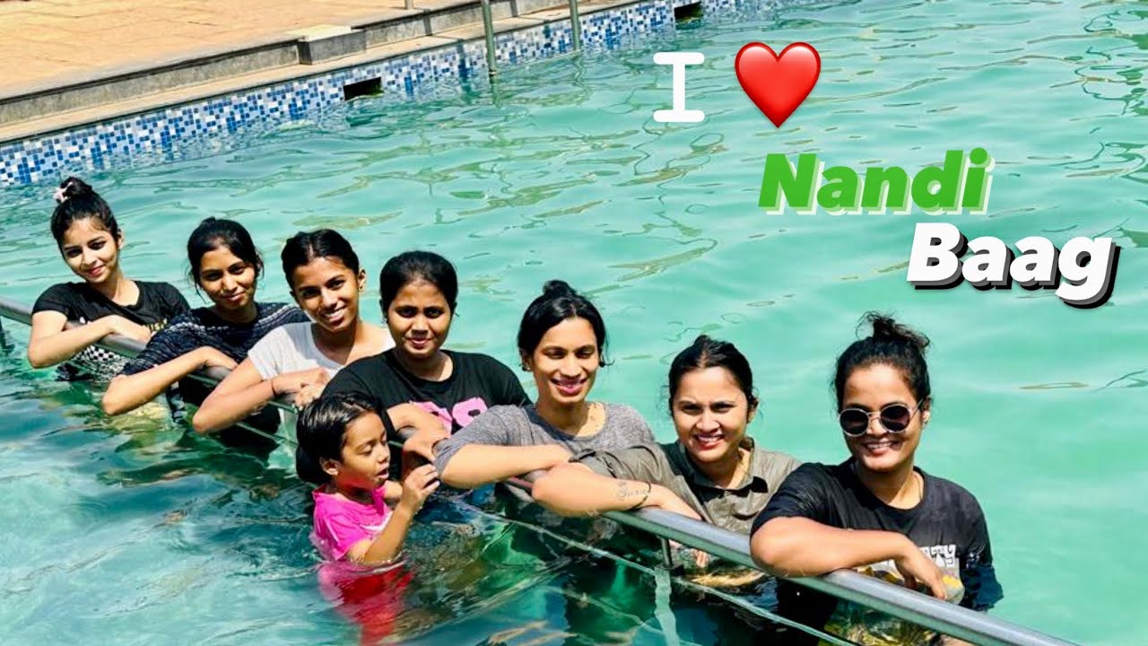 Nandi Baug resort in karjat 🌴 | Picnic spot | Paisa vasul 🤑| lots of ...
