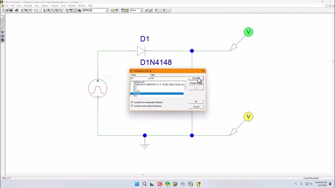 How to generate square wave pspice - YouTube