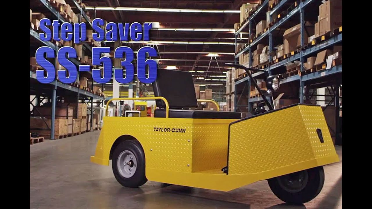 Taylor Dunn SS-536 Step Saver - YouTube
