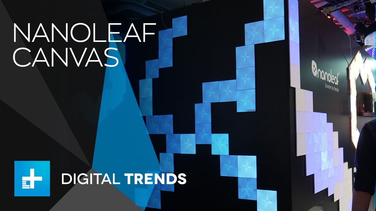 Nanoleaf's Canvas Light Panels Will Turn Your Wall into an Interactive ...