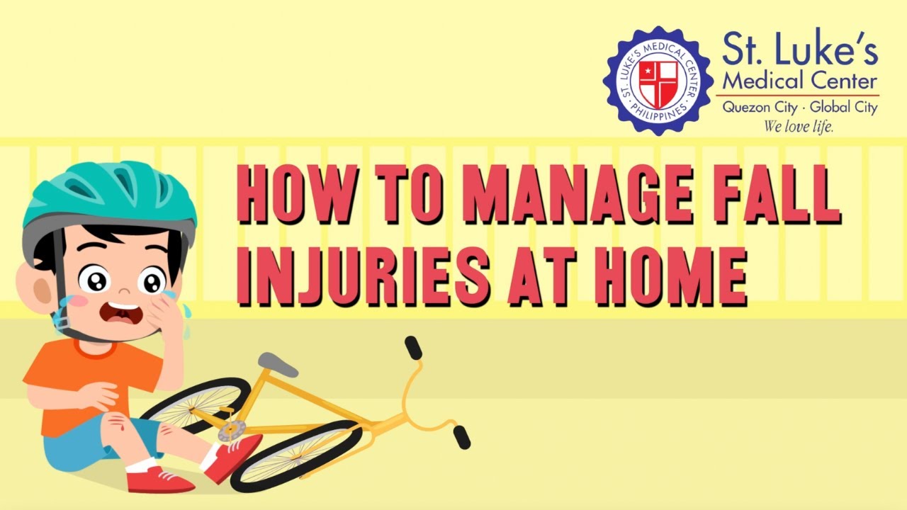 How To Manage Fall Injuries At Home - YouTube