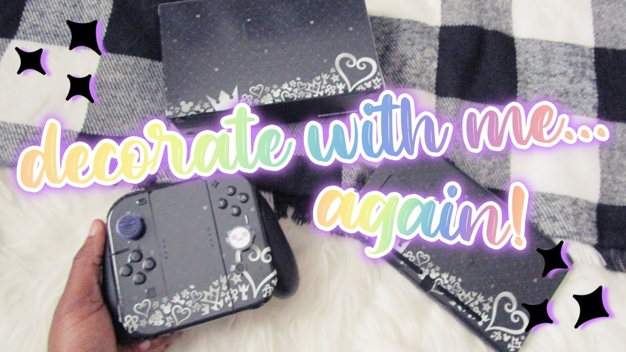 DECORATING MY NINTENDO SWITCH! (AGAIN!) | dakotasuke - YouTube