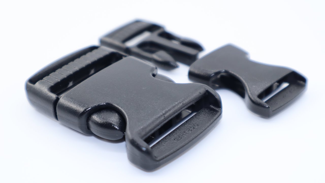 Nifco卡扣 Side Release Buckle TSR Series - YouTube