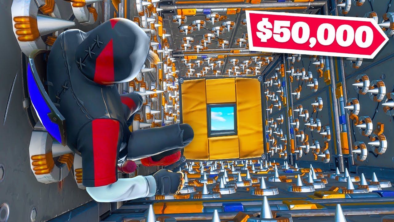 Beat this deathrun = Win $50,000... - YouTube