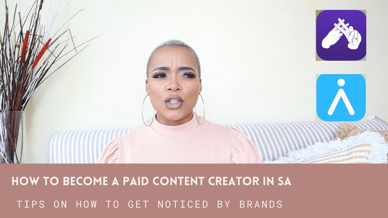 How to become a paid content creator/Brand influencer in South Africa ...