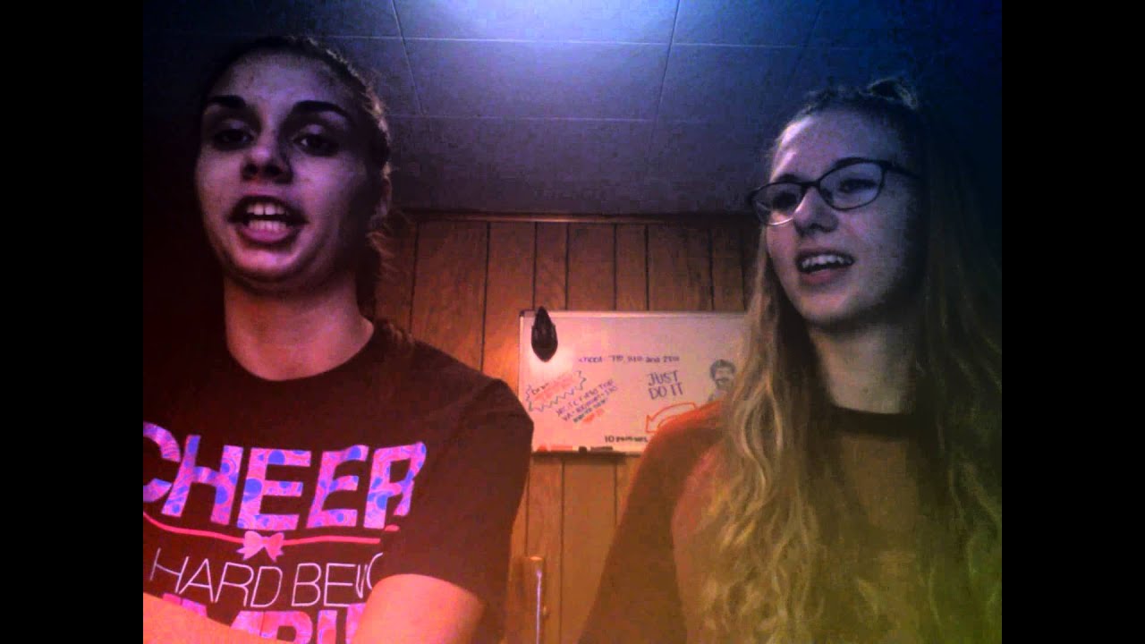 Becca & kelly gargle challenge - YouTube