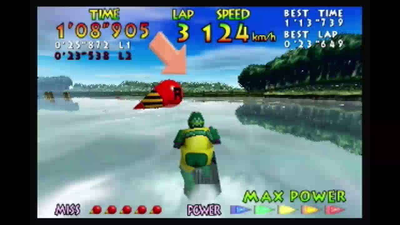 Wave Race 64 Drake Lake 1 Lap 0'23"538 - YouTube