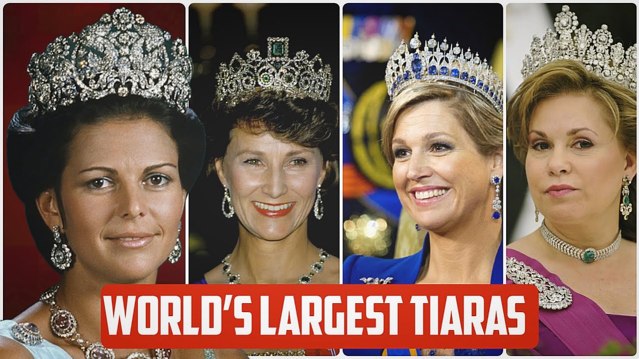 The 10 Biggest Royal Tiaras in the World | Iconic Jewels of Queens ...