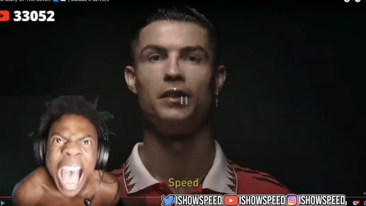 Cristiano Ronaldo gives a shout out to SPEED! 🤣 - YouTube