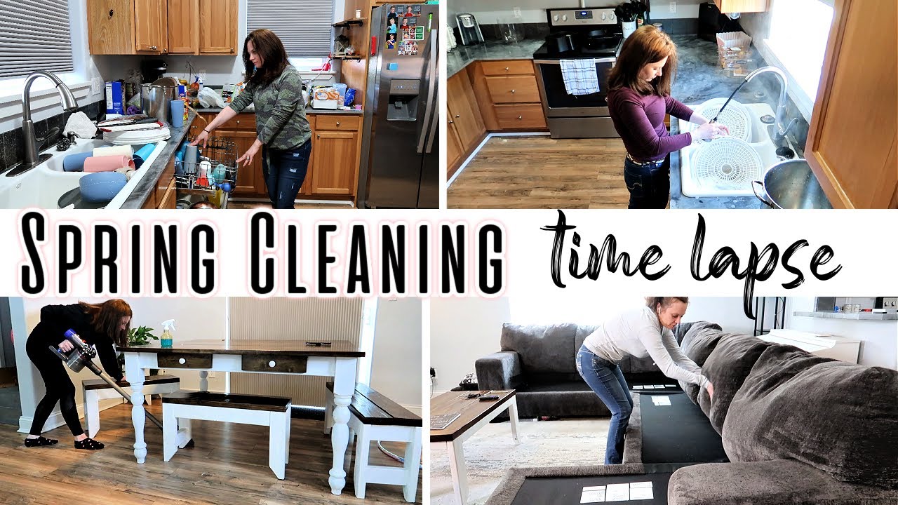 SPRING CLEANING TIME LAPSE MOTIVATION | CLEAN WITH ME 2021 - YouTube