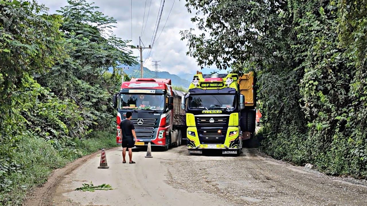 ນຳສົ່ງລົດ LCMG MT106 ນ້ຳຫນັກ 35 TON ...