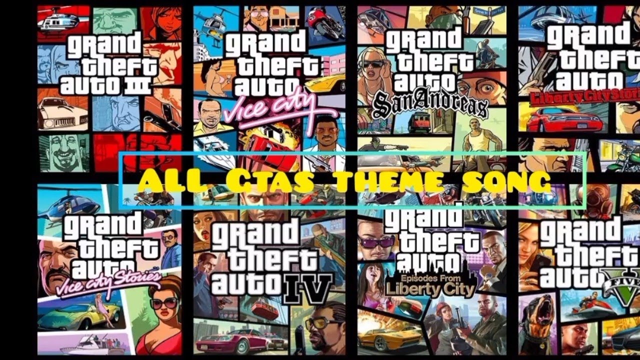 Evolution of theme song of gta | Theme song of all Gtas With video ...