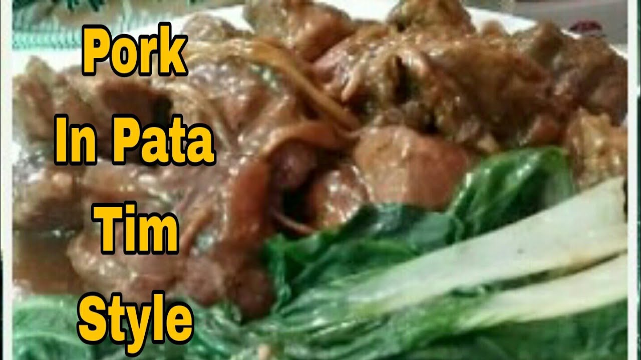 How To Cook Pork Tenderloin In PataTim Style Recipes /Filipino Recipes ...