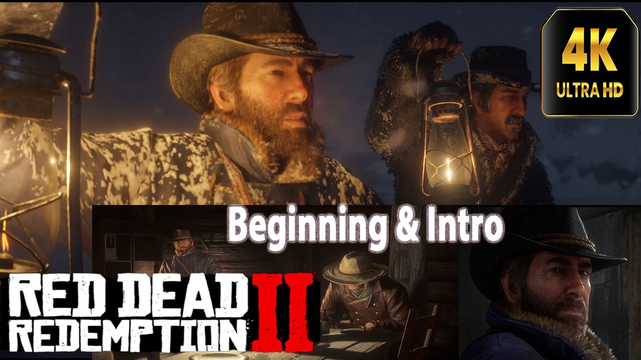 Red Dead Redemption 2 beginning and intro #rdr2 #rdr2gameplay # ...