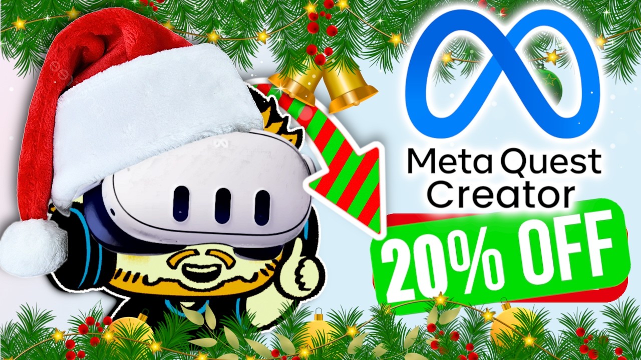 Meta DOUBLED my Creator Discount for Christmas! | 20% OFF all Quest ...