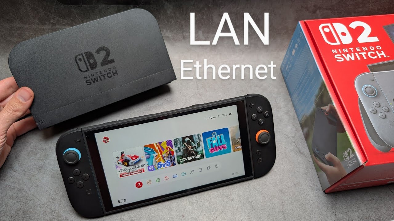 Does Nintendo Switch 2 have Ethernet Port ? LAN - YouTube