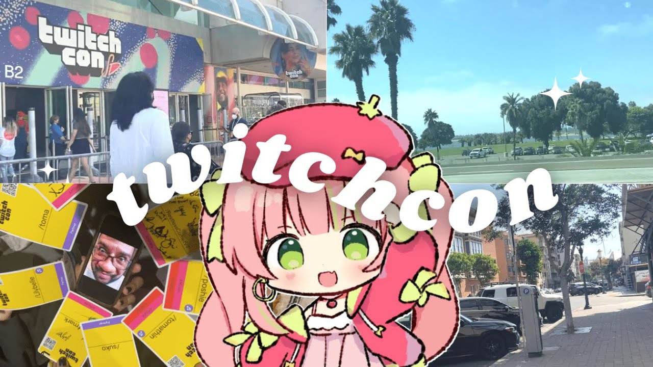 VTUBER GOES TO CONVENTION IRL! (IMMERSION BREAK) Twitchcon 2022 | San ...