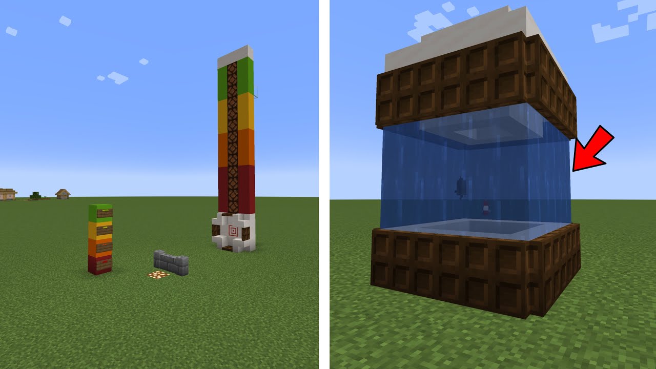 20+ SECRET Minecraft Build Hacks! (EASY) - YouTube