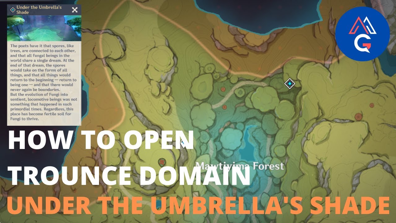 HOW TO OPEN TROUNCE DOMAIN UNDER THE UMBRELLA'S SHADE GENSHIN IMPACT ...