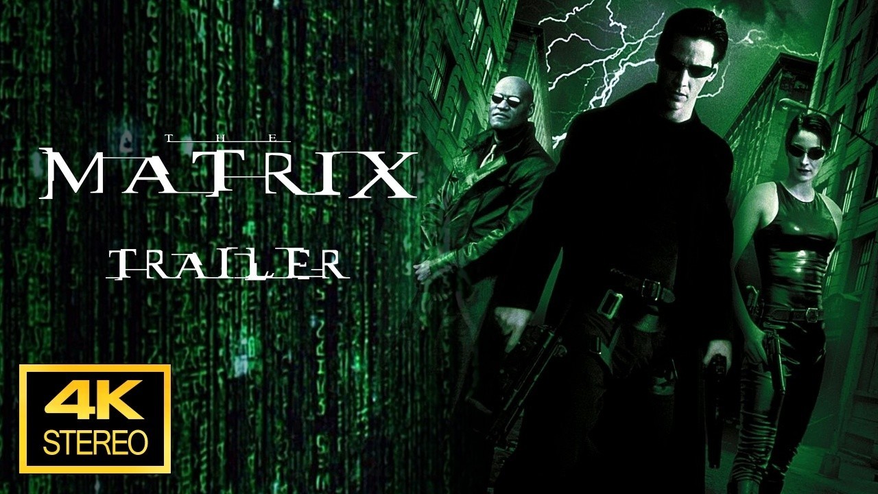 The Matrix 1999 Trailer 4K - YouTube