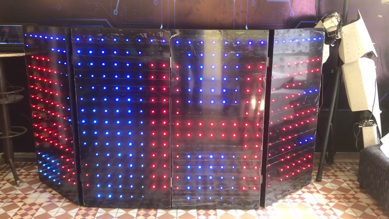 Cabina Led Pixel 480 - YouTube