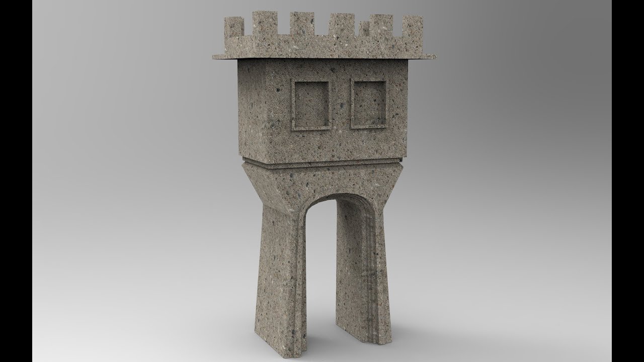 Medieval Gate Modeling in Maya 2018 | Environment Modeling in Maya ...