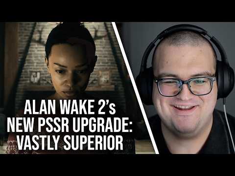 Alan Wake 2 PS5 Pro PSSR2: 864p to 2160p Looks... Fine?