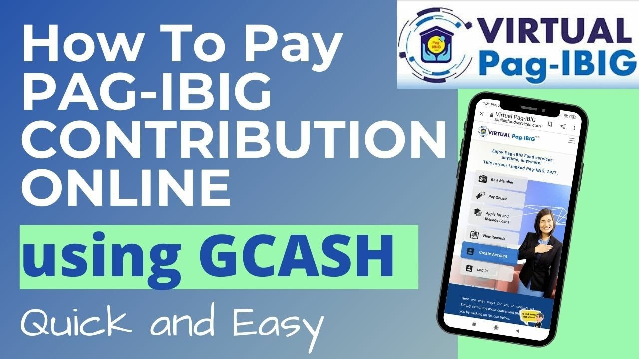 HOW TO PAY VOLUNTARY PAG IBIG CONTRIBUTION USING GCASH pagibigfund how-to-pay-voluntary-pag-ibig-contribution-using-gcash-pagibigfund
