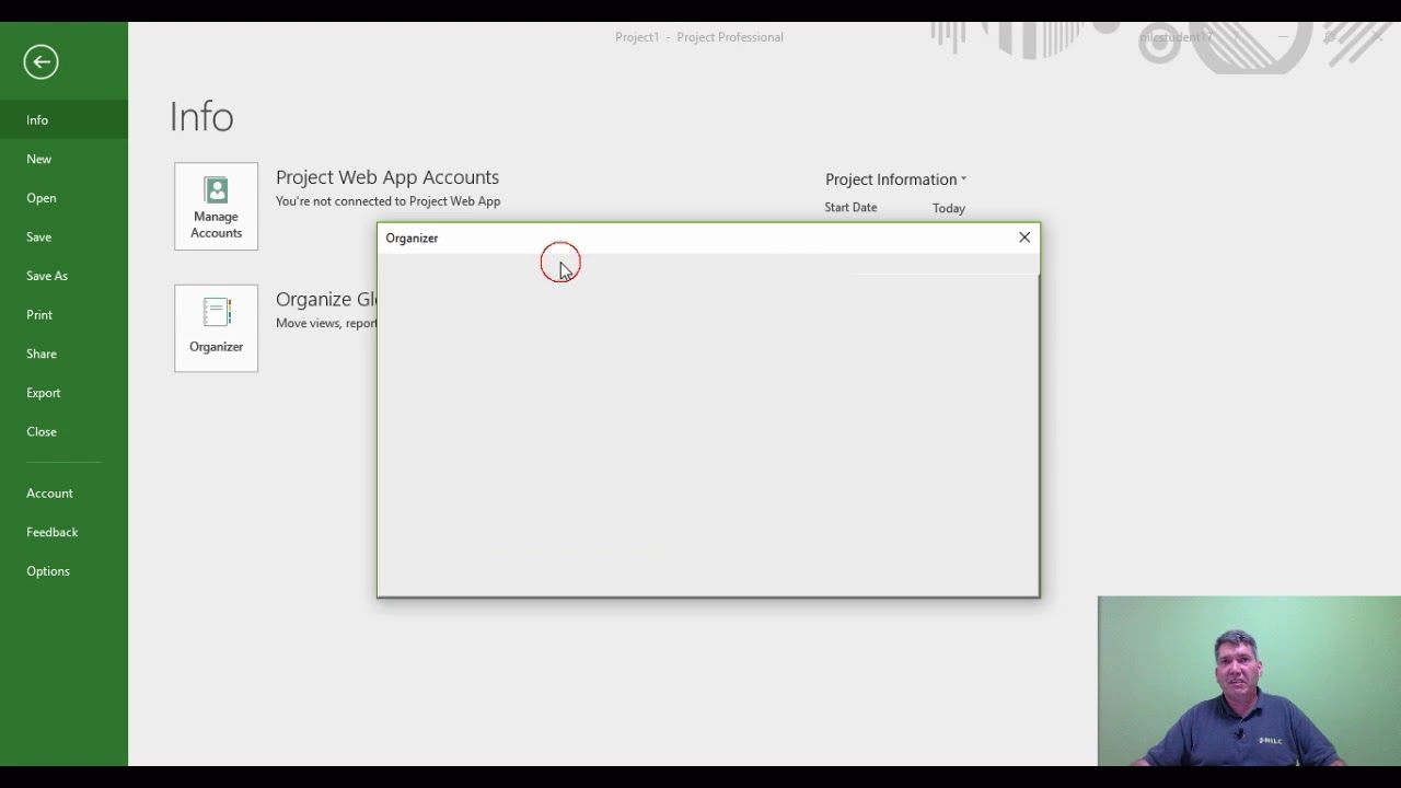 Microsoft Project Tutorial: Copying and Deleting Tables in the Project ...